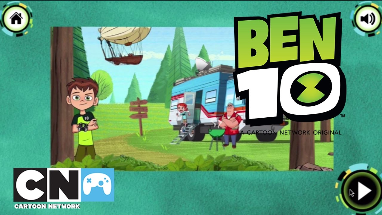 Sauvetage au camping | Gameplay Ben10 | Cartoon Network - YouTube