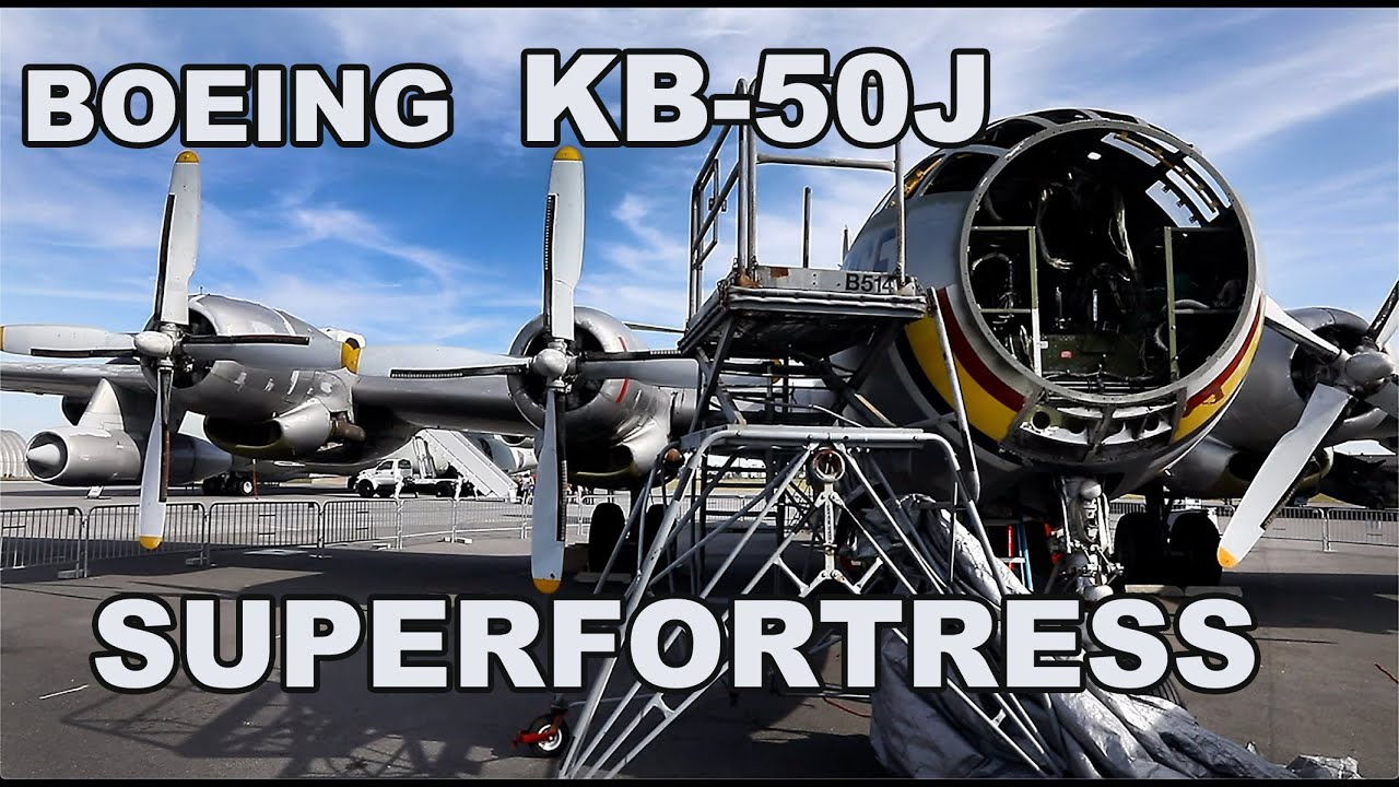 BOEING KB-50J SUPERFORTRESS at Air Mobility Command Museum | Dover Air ...