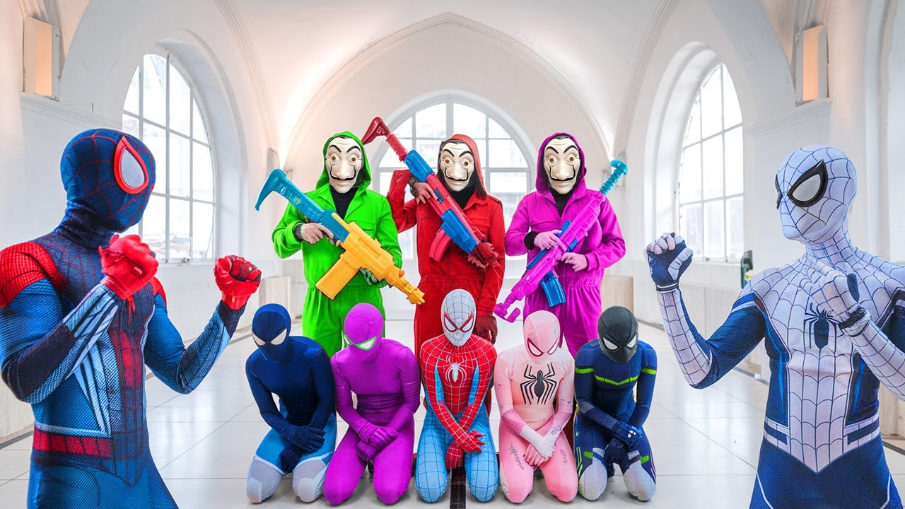 SUPERHERO's Story || Spider-Man Playing Squid Game In Jail - Epic ...