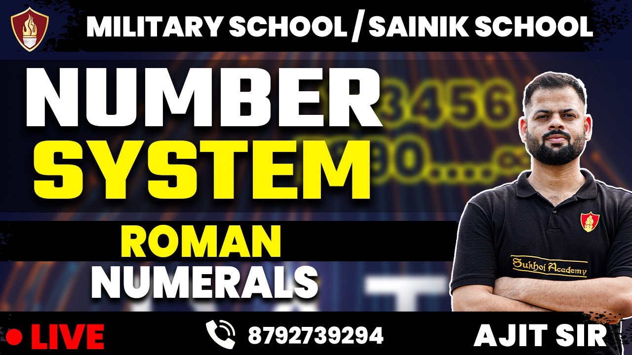 Number System for RMS & Sainik School | Sainik School Coaching ...