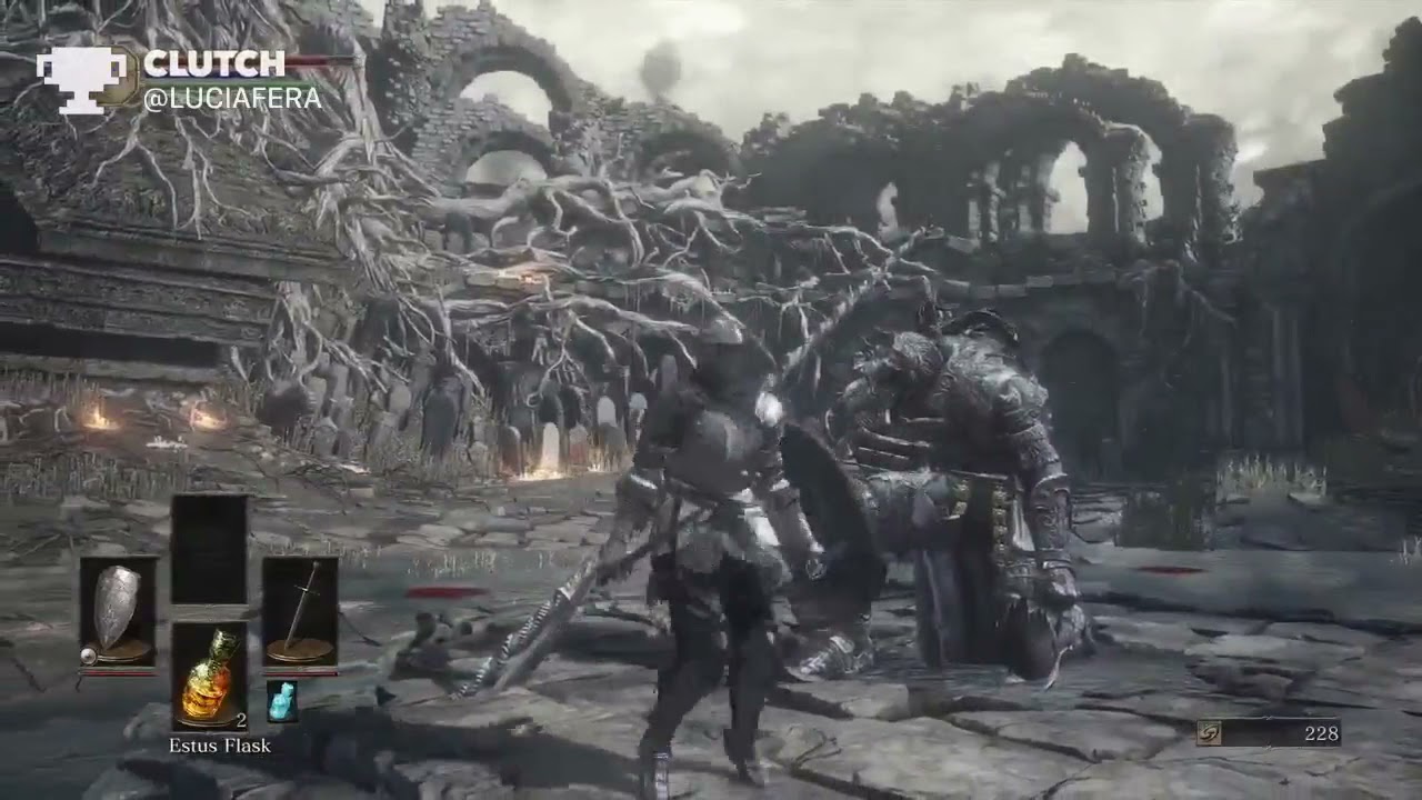 Dark Souls 3 tutorial boss - YouTube