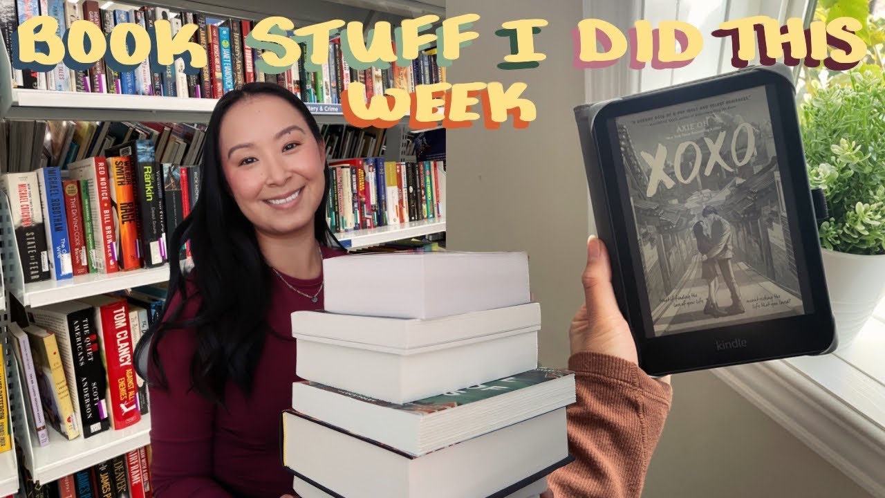 BOOKISH VLOG: book thrifting, book haul, current reads & fall TBR - YouTube