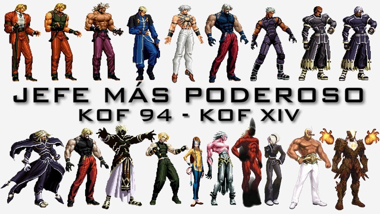 El Jefe más poderoso de KOF (KOF 94 - KOF XIV) - YouTube