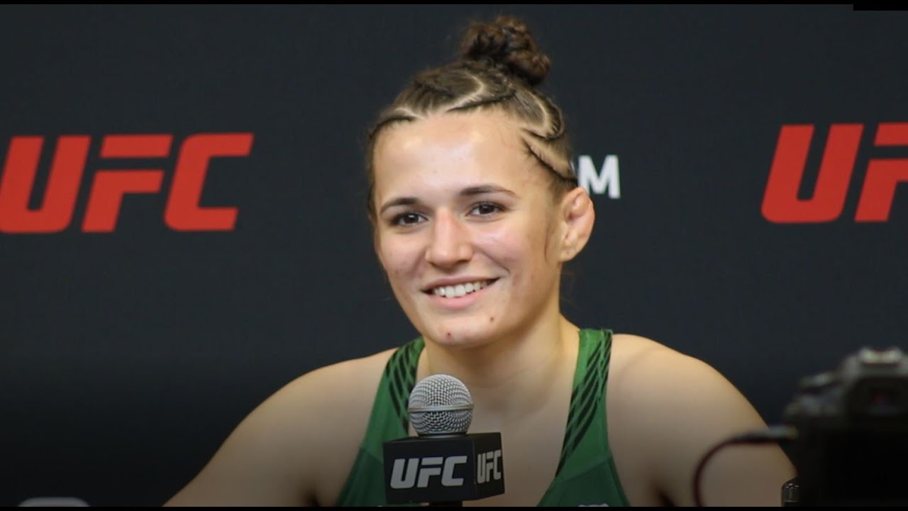 Erin Blanchfield UFC 281 Post Fight Interview - YouTube