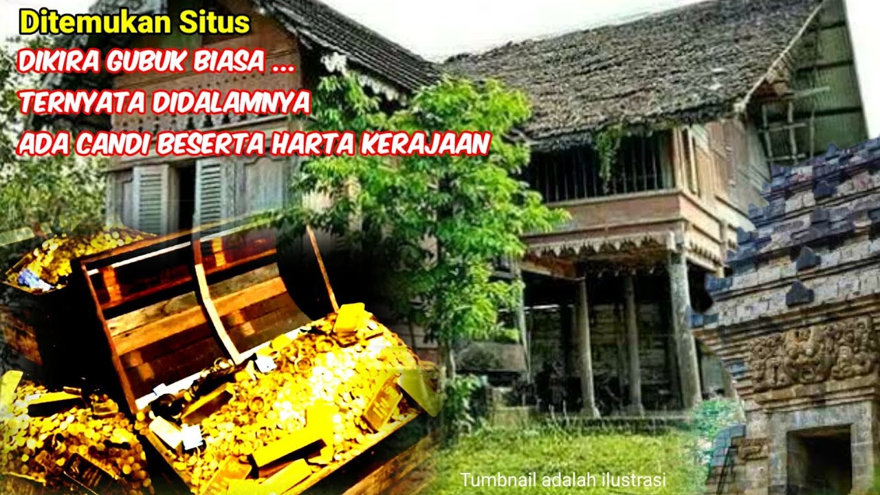 Ditemukan Bangunan Kuno diduga Rumah Raja dan Ratu Majapahit - YouTube