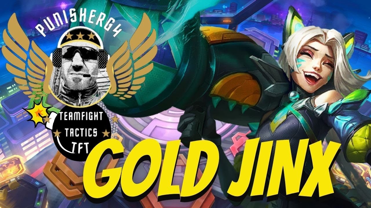 ⚔️ Gold Jinx 5 Anima Squad 3 Prankster Set 8🔥 Tft Teamfighttactics 😎