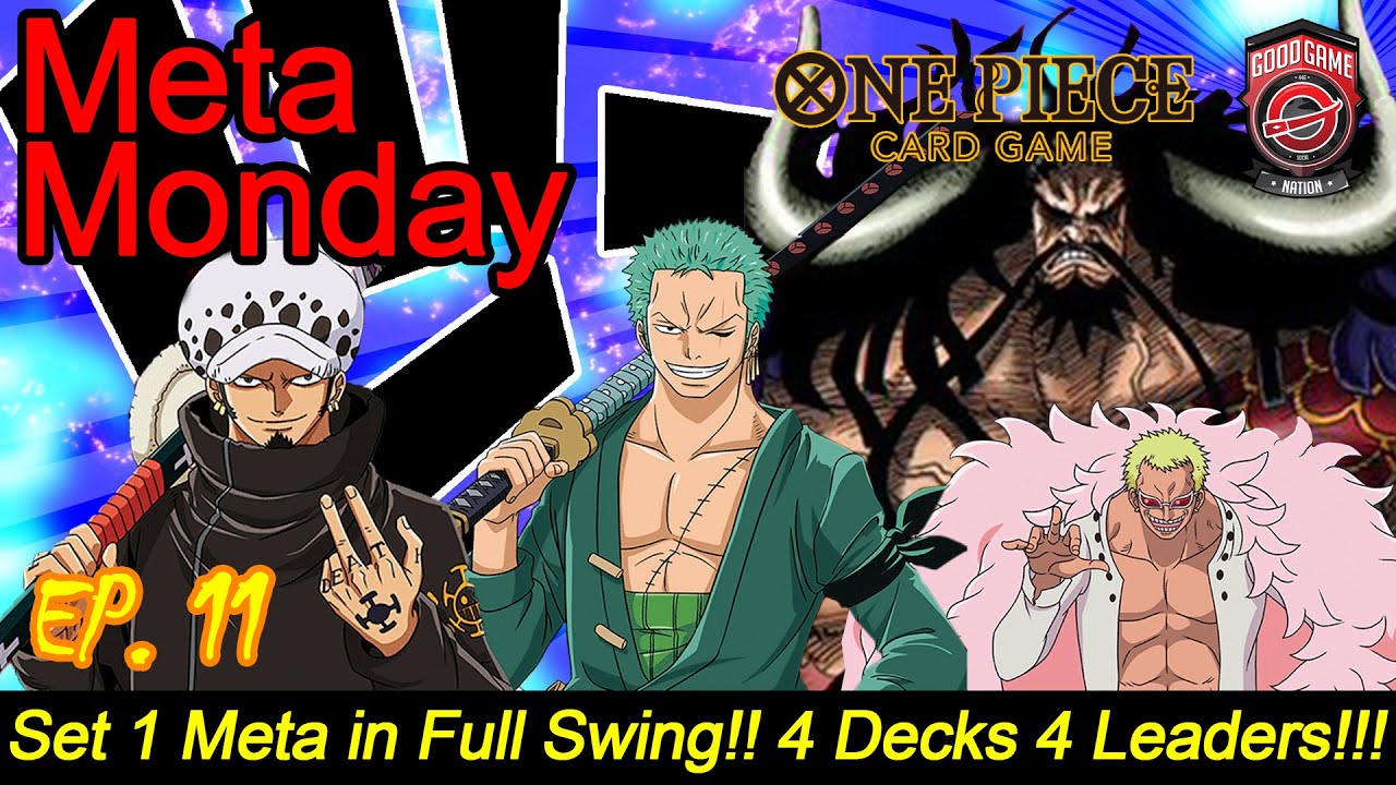 One Piece TCG - Meta Mon(Actually on Monday)day!! 4 different color ...