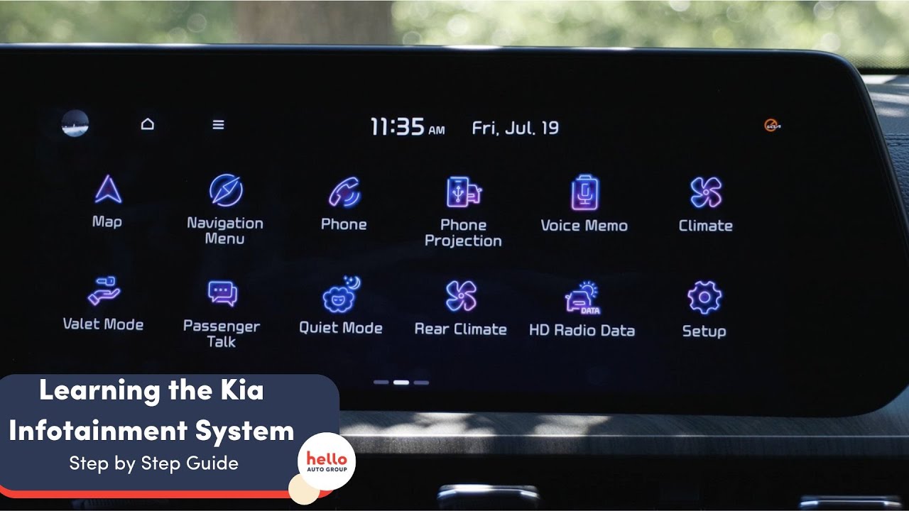 How to use the Kia Infotainment System: Features, Tips, and Tricks ...