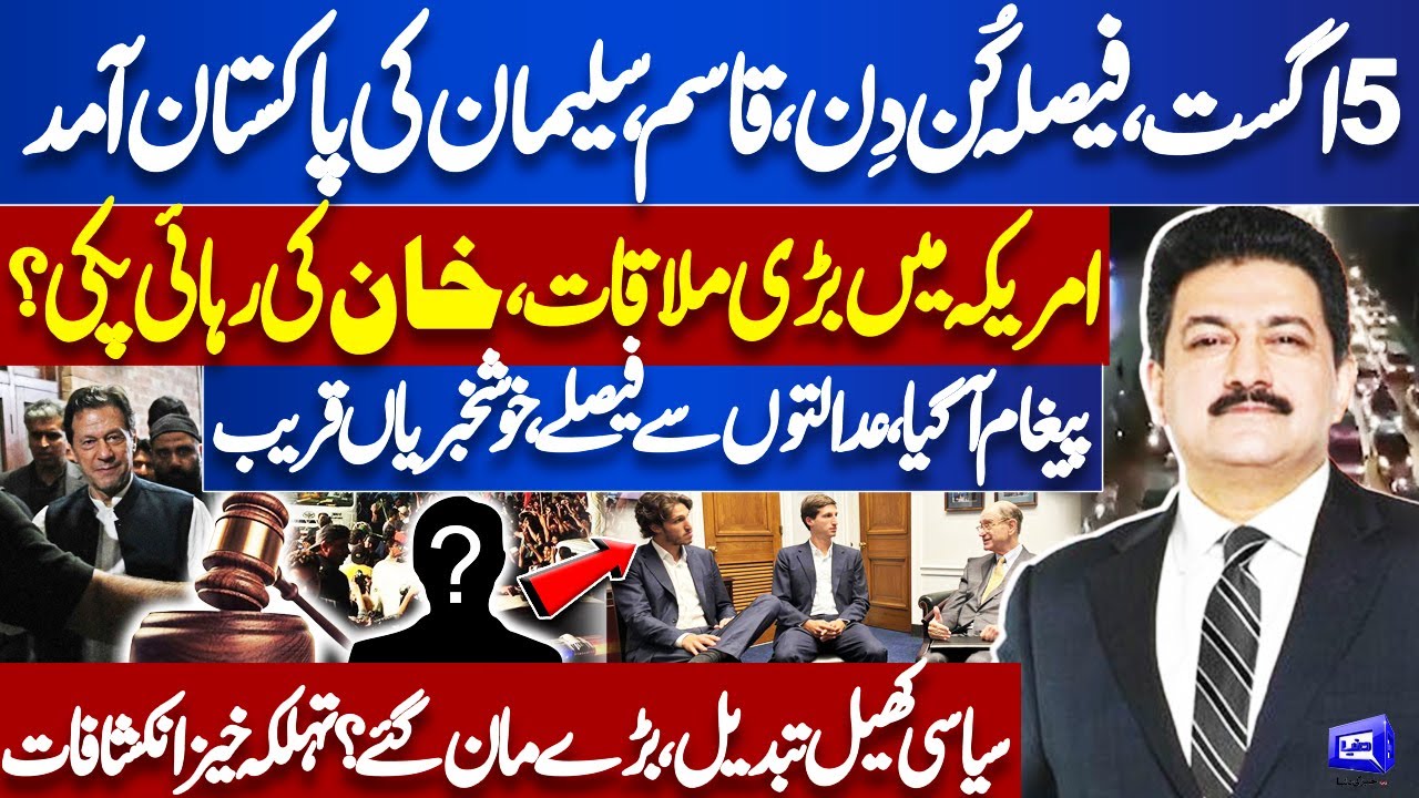 Hamid Mir’s Analysis on Imran Khan’s Release, Qasim & Suleman’s Arrival ...