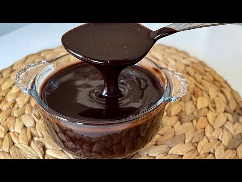 Hazır Almaya Son✋Tüm Pasta ve Tatlılarda Kullanabileceğiniz Ev Yapımı Çikolata Sos Tarifi👌💯
