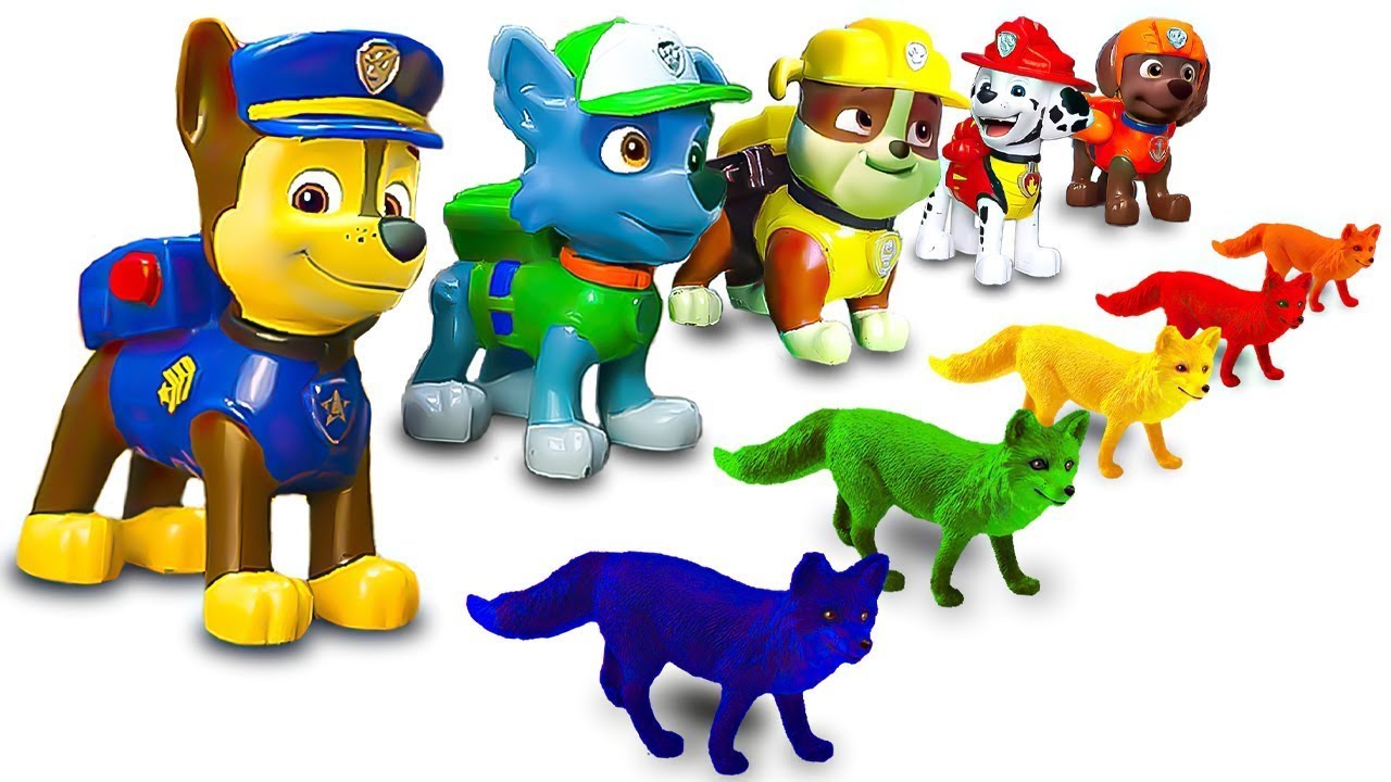 Paw Patrol Ultimate Rescue Pups Save marshall - Mighty Pups Grand Prix ...