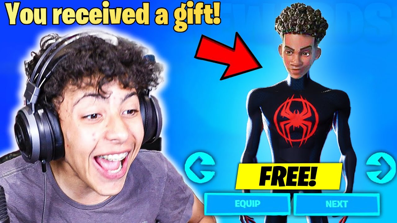 Opening a FREE Unreleased Skin Store in Fortnite! - YouTube