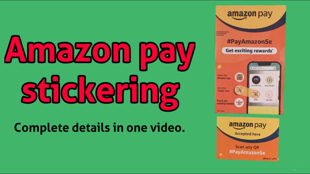Amazon stickering work|| - YouTube