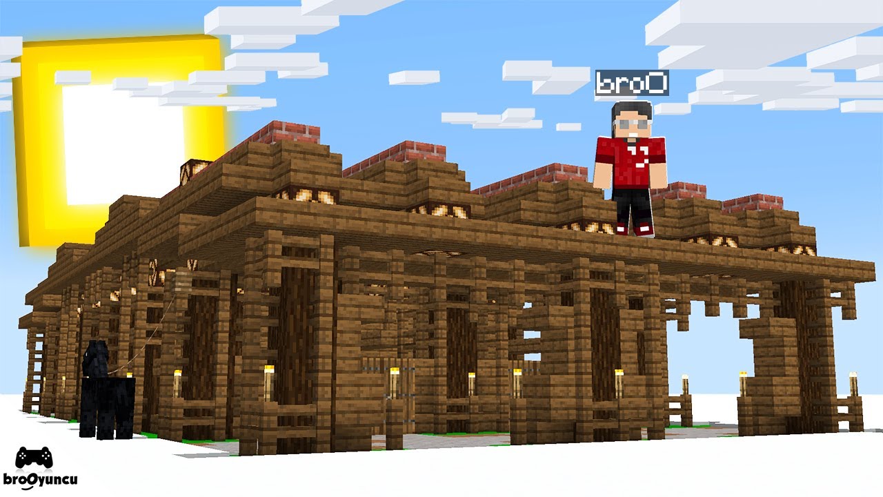 MİNECRAFT DEV ÇİFTLİĞİ YAPTIK - YouTube