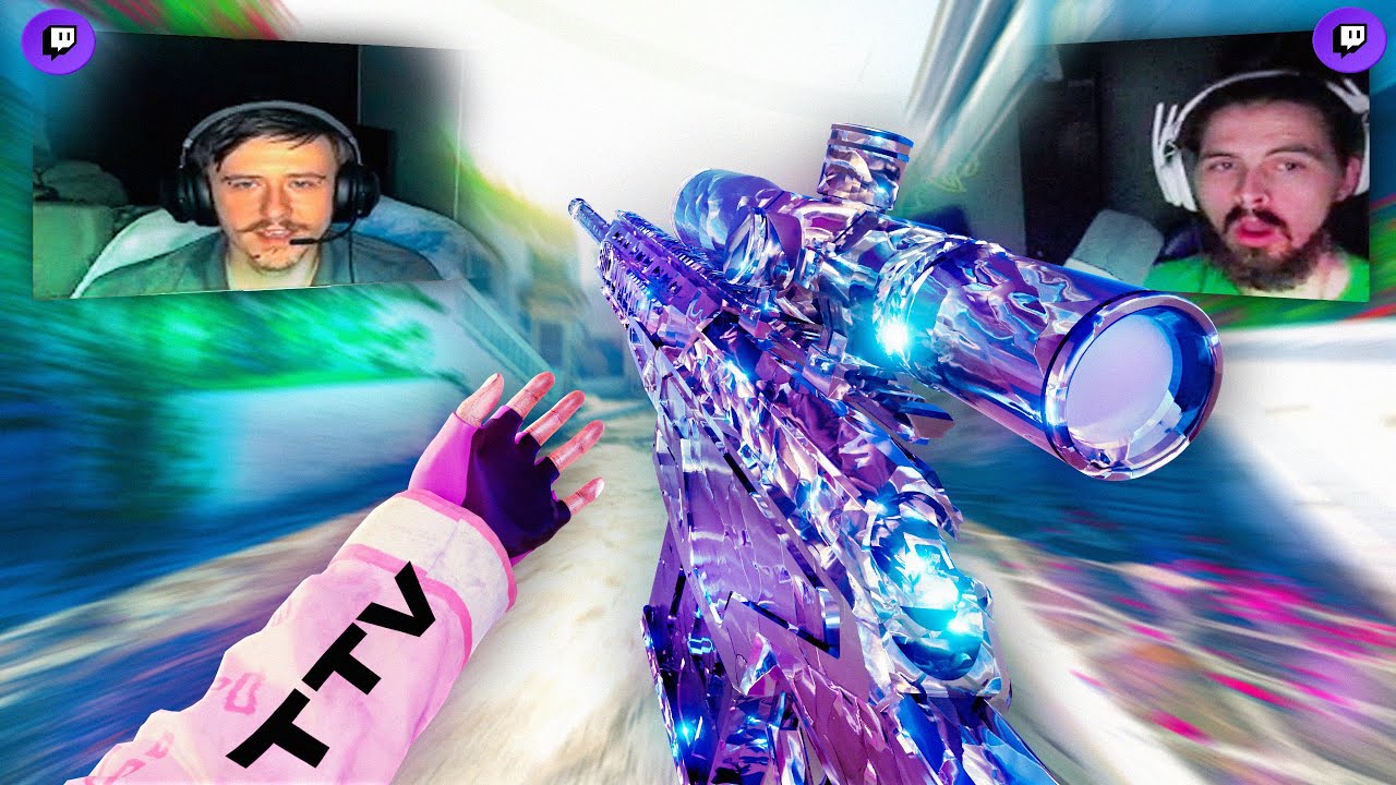 Lightning Fast Sniper vs COD Streamers... - YouTube