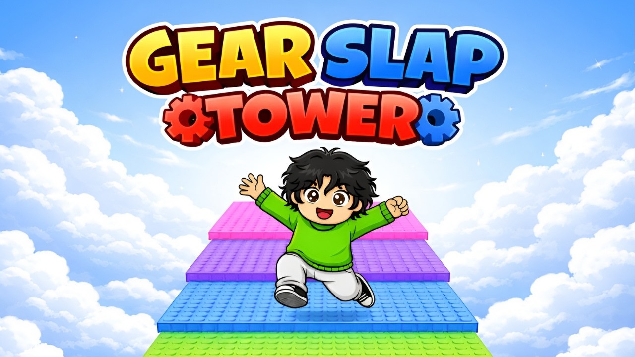 Every Step Gets HARDER in Gear Slap Tower! - YouTube