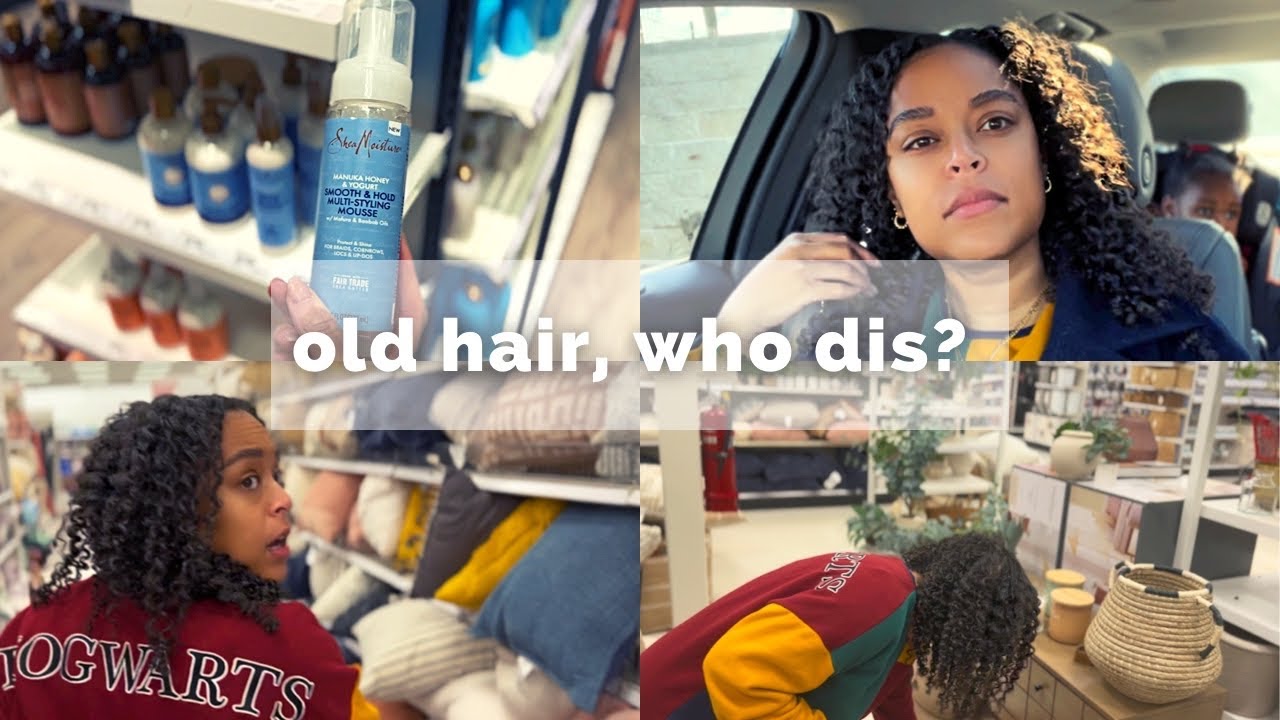 THE CURLS ARE BACK! BEST CURL PRODUCTS, NEW SHEA MOISTURE, TARGET SHOP ...