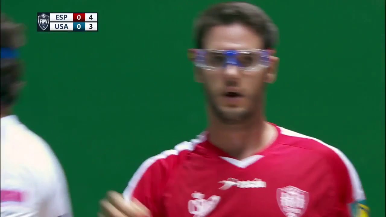 CAMPEONATO MUNDIAL DE PELOTA VASCA FRONTENIS VARONIL ESPAÑA VS ESTADOS ...