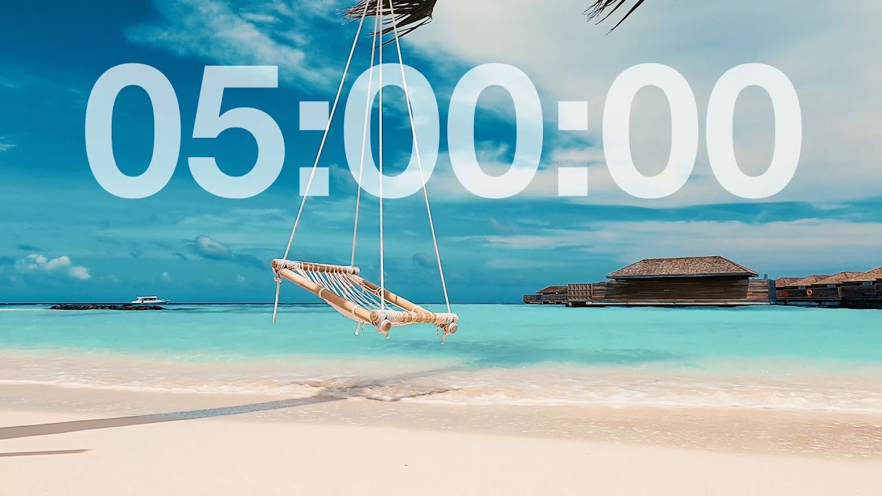 5 HOUR Timer with gentle alarm ⏰ Ultimate Productivity Marathon | NO ...