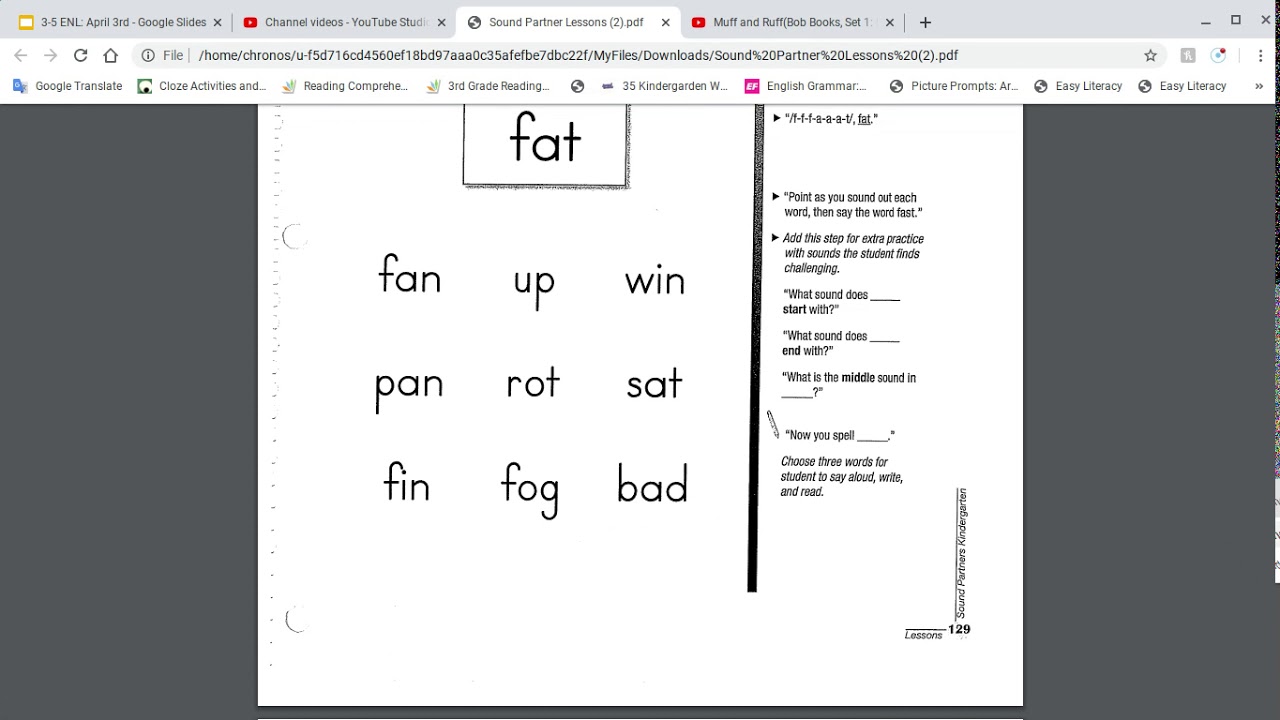 Sound Partners Lesson 6 - YouTube