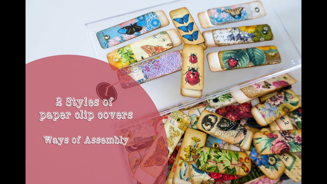 Paper Clip Covers Assembly - 2 Styles - YouTube