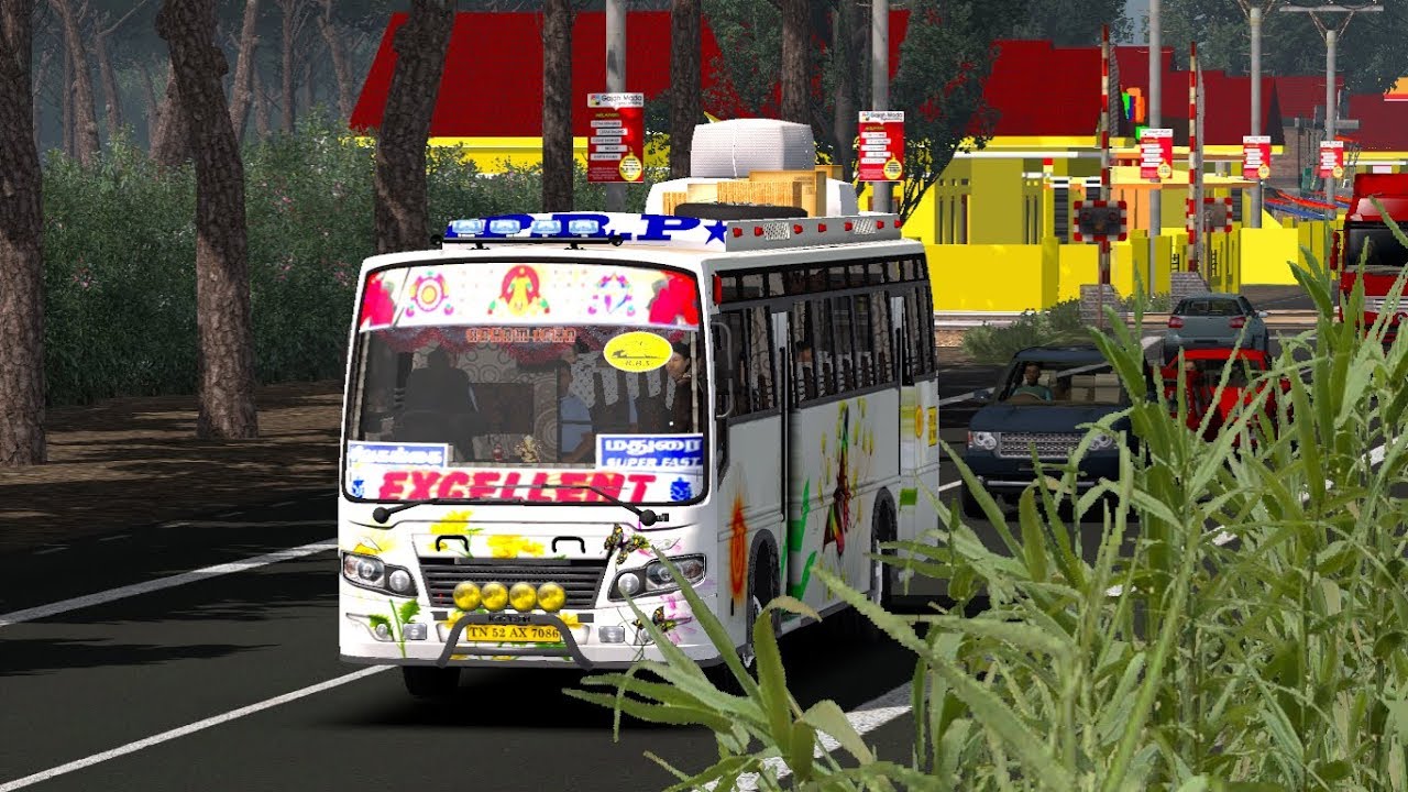 PRP-Theni Bus Service(attempt to overtake)||Team KBS||Game ETS2 - YouTube