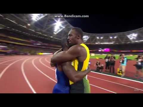 USAİN BOLT SON YARIŞINDA 3. OLDU LONDRA OLİMPİYATLARI 2017 HD !!!