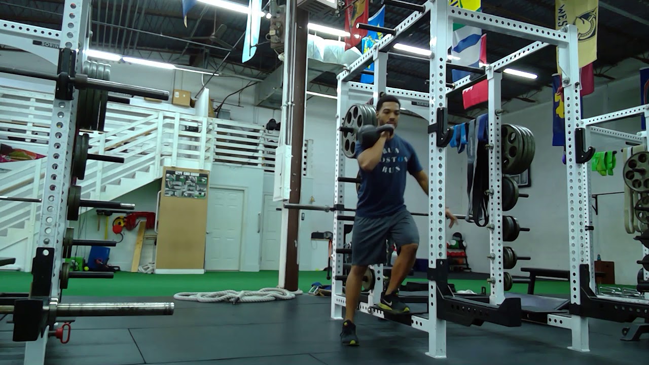 SA KB Racked Lateral Step Up - YouTube