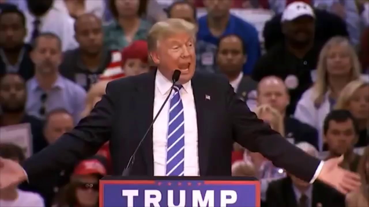 Try not to laugh Trump singing (Clean) - YouTube