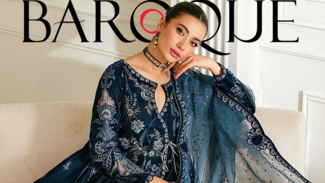 Baroque Luxury Velvet Unstitched Collection'24 | Baroque Winter Khaddar ...