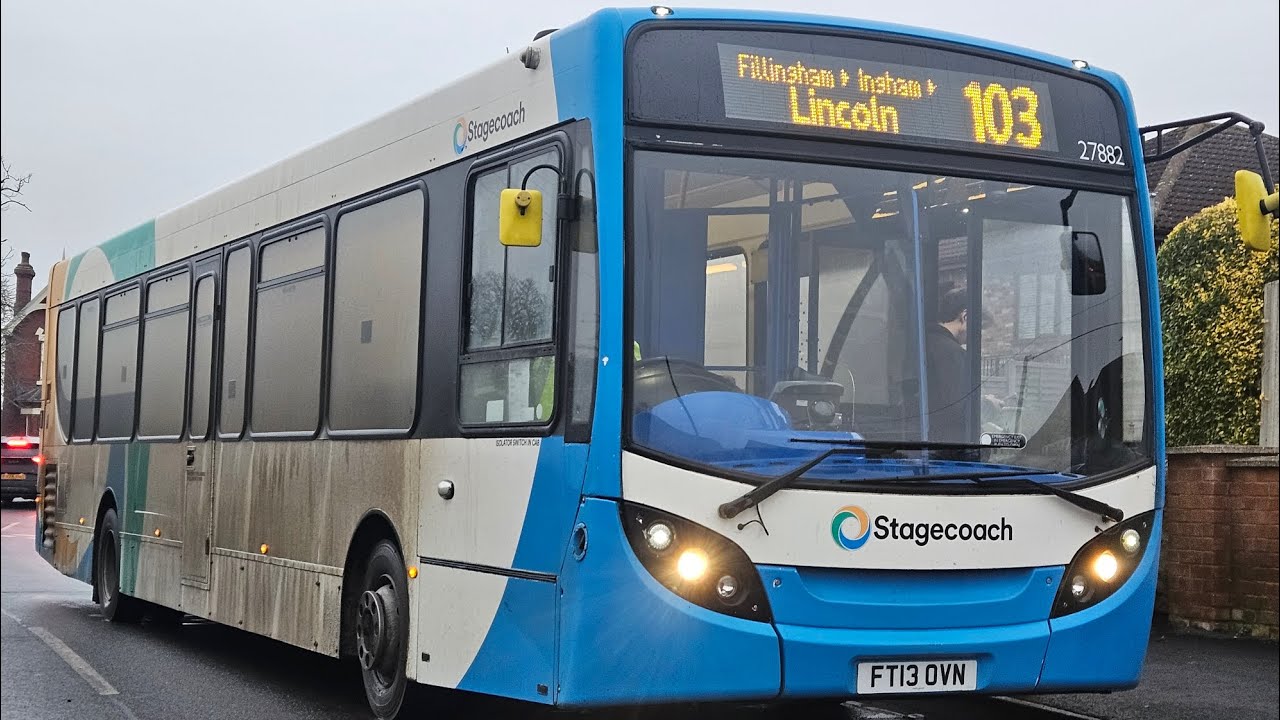 Stagecoach East Midlands 27882 FT13 OVN Scunthorpe Depot - YouTube
