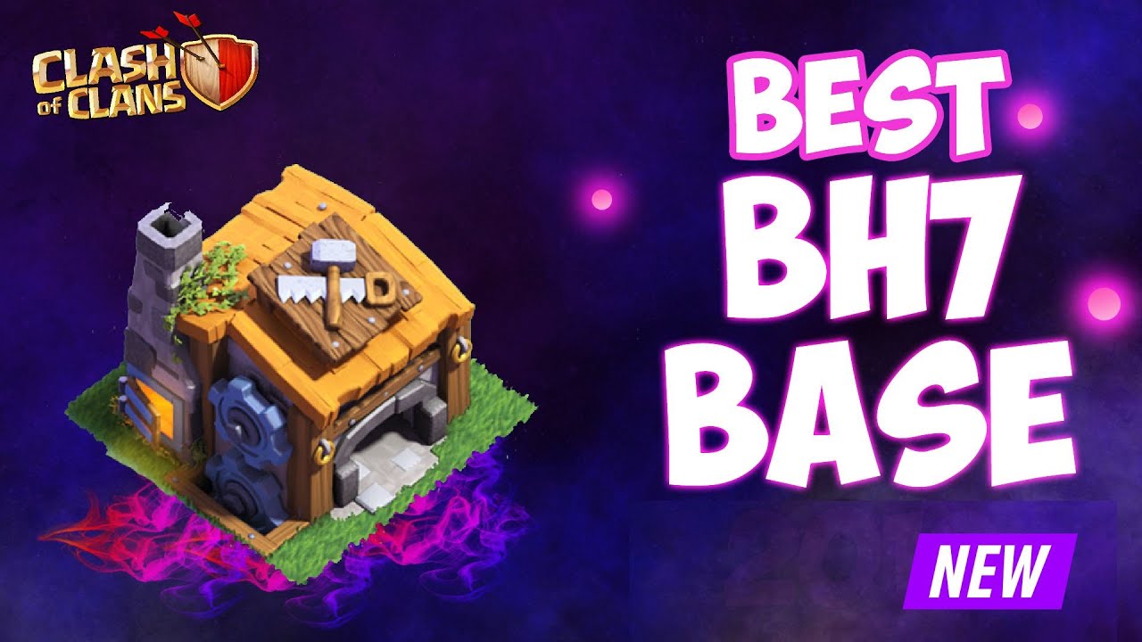 BEST BH7 BASE LINK | Best Builder Hall 7 Base Link 2022 | Clash of ...