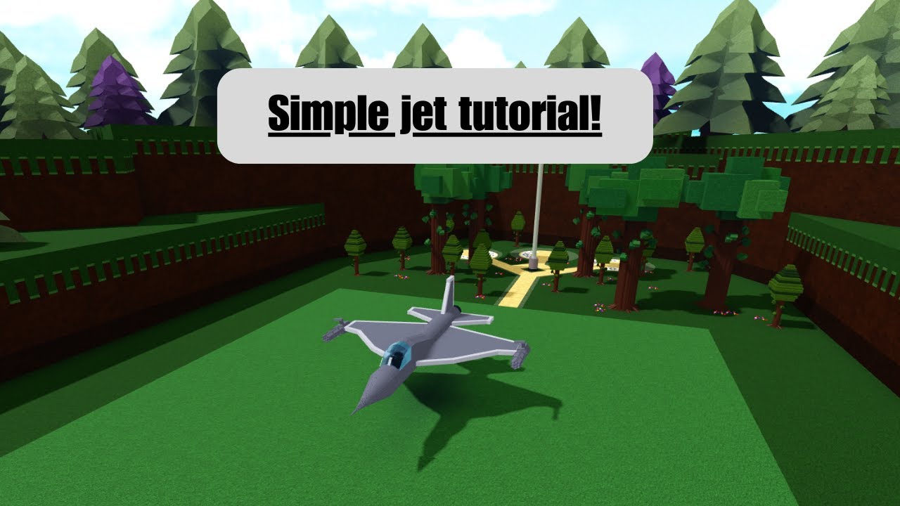 How to make a simple jet in build a boat! - YouTube