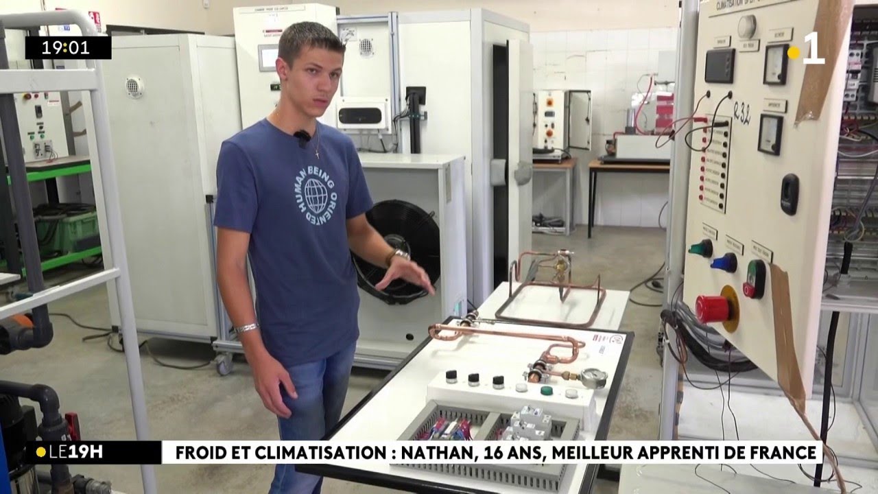 A tout juste 16 ans, Nathan a obtenu le titre de meilleur apprenti de ...