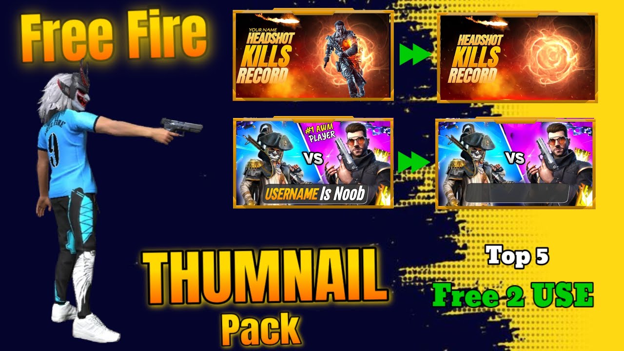 Free Fire Thumbnail Background Pack⚡ | free2use | Ff Montage Thumbnail ...