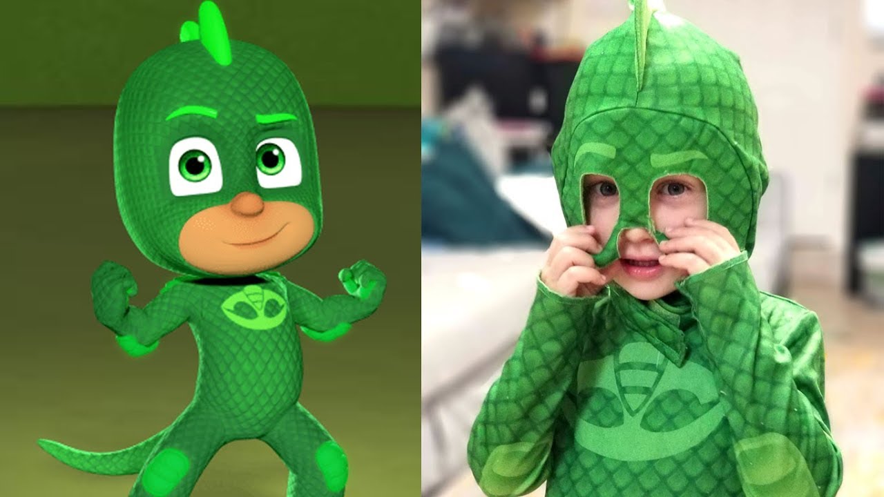 PJ Masks in Real Life New - YouTube