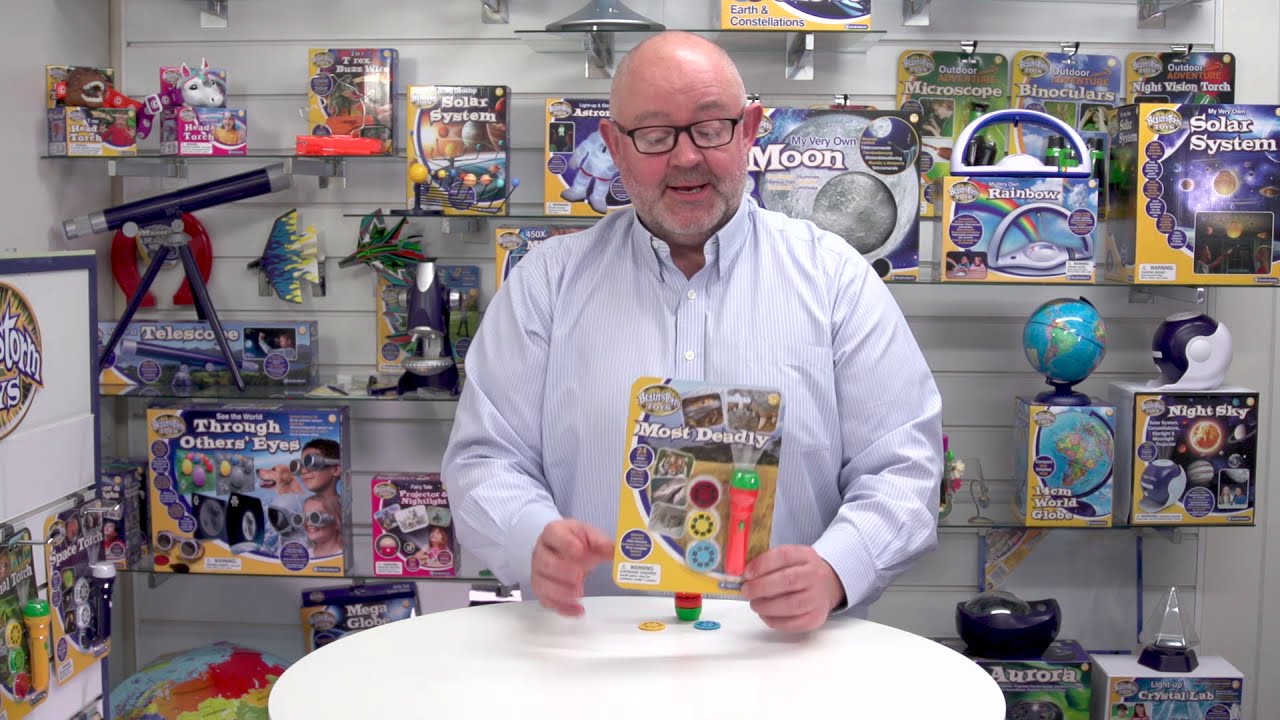 Brainstorm Toys Most Deadly Torch and Projector - YouTube