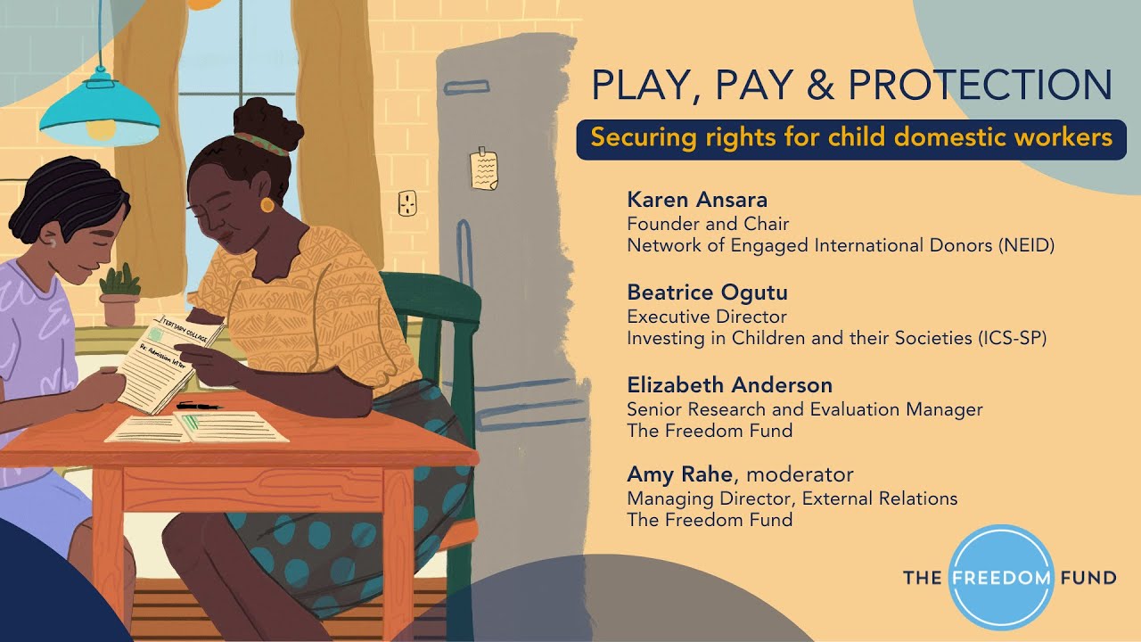 Play, pay and protection: Securing rights for child domestic workers ...