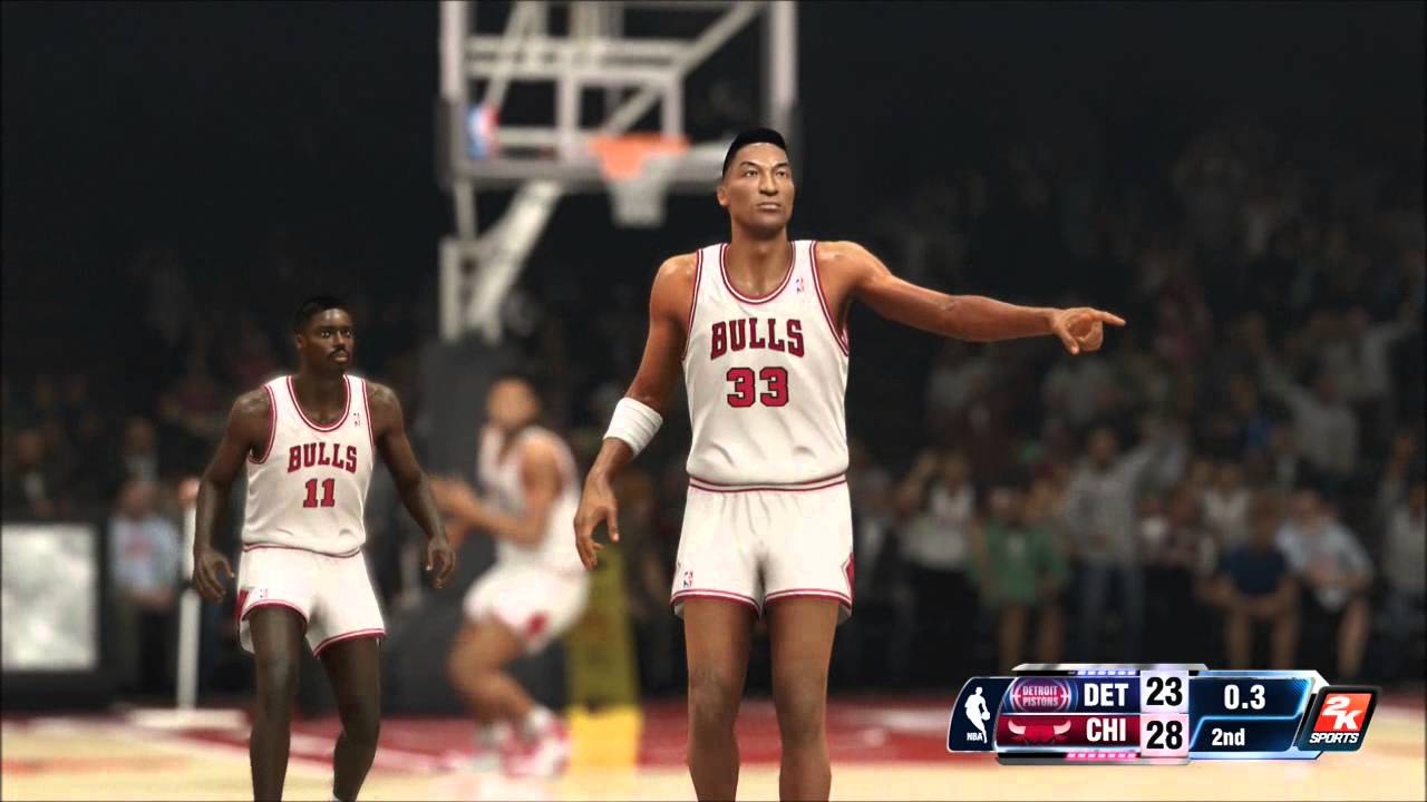 NBA 2K14 Gameplay - '88-'89 Detroit Pistons vs '88-'89 Chicago Bulls ...