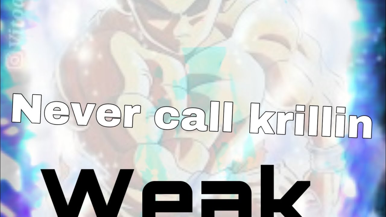 Never call Krillin weak: …Goku calls Krillin weak - YouTube