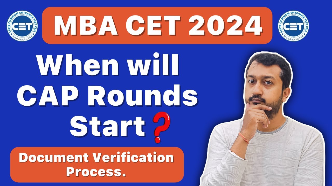 When will MBA CET CAP Rounds Start? | CAP Round Document Verification ...
