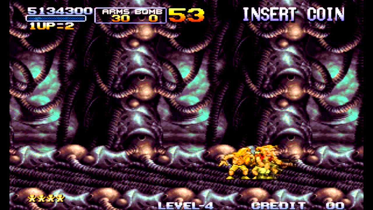 Metal Slug 3, Level 4, 1 Credit Playthrough - YouTube