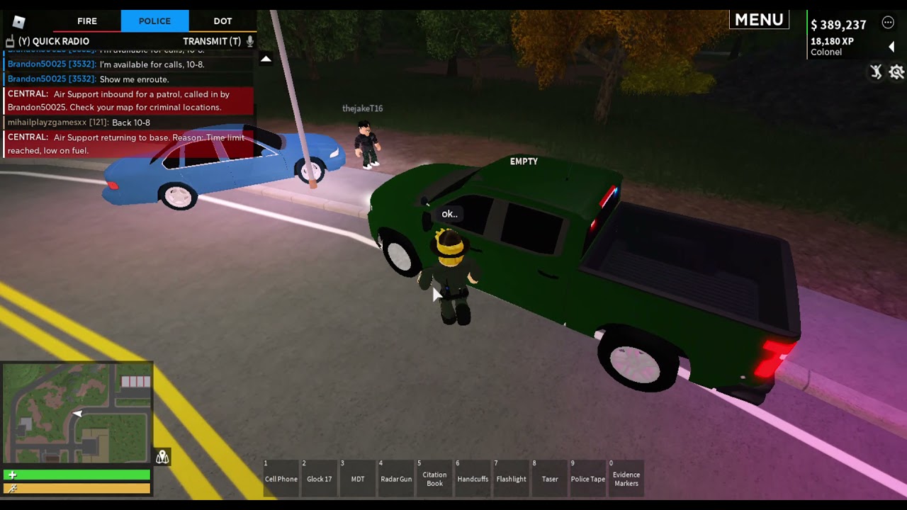 Patroling as a Park Ranger in Erlc! [Roblox] - YouTube