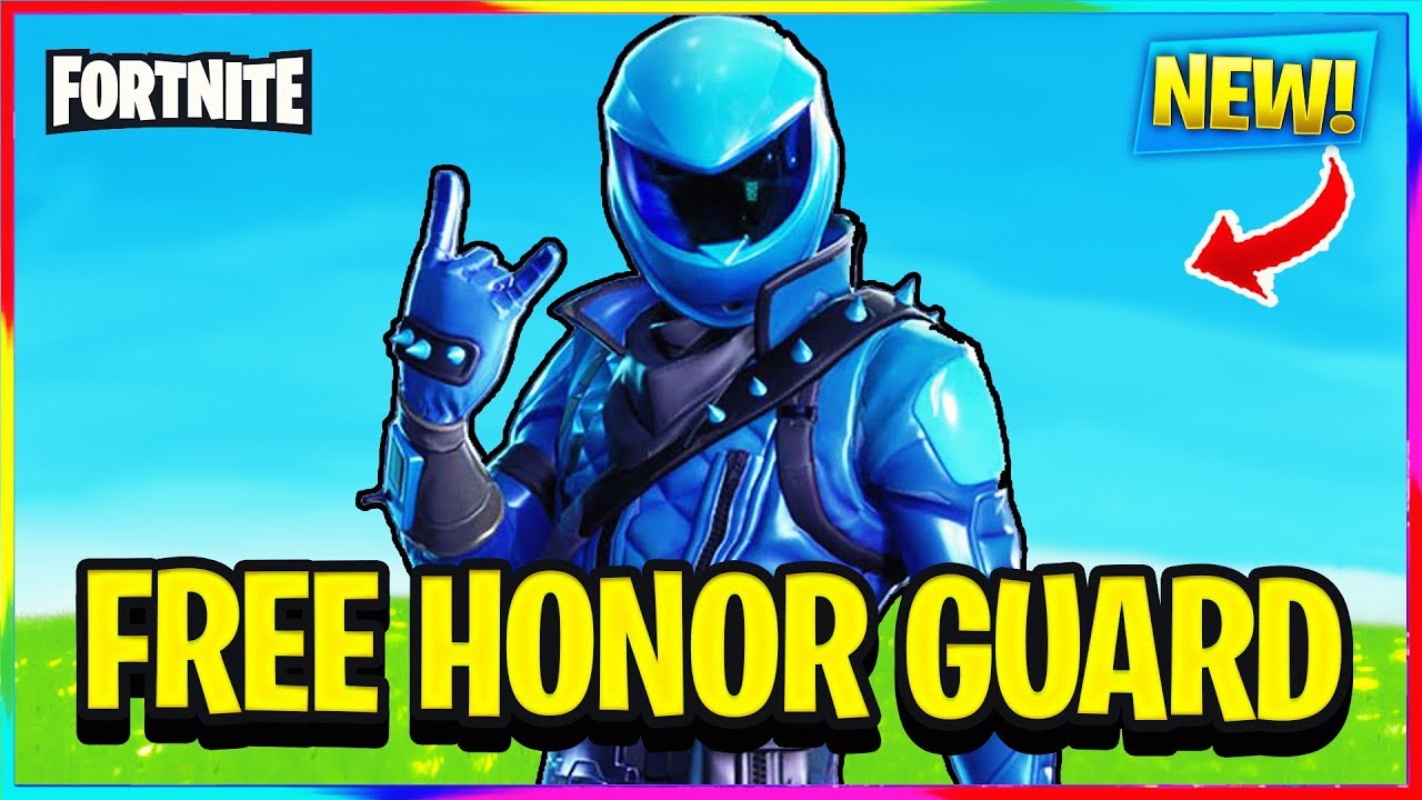 *NEW* HOW TO GET EXCLUSIVE HONOR GUARD SKIN FREE! (GIVEAWAY) | Fortnite ...