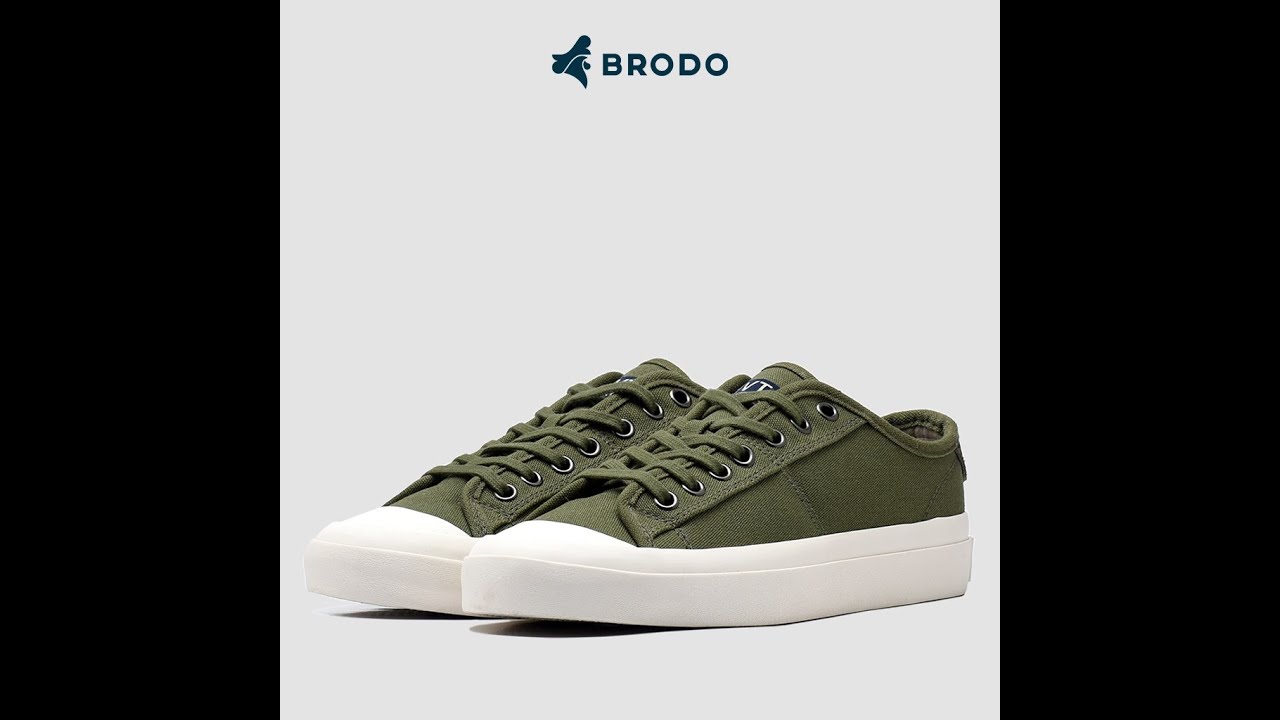 Sepatu Sneakers Casual Original Brodo Vantage V2 Green TotoSuryo x ...