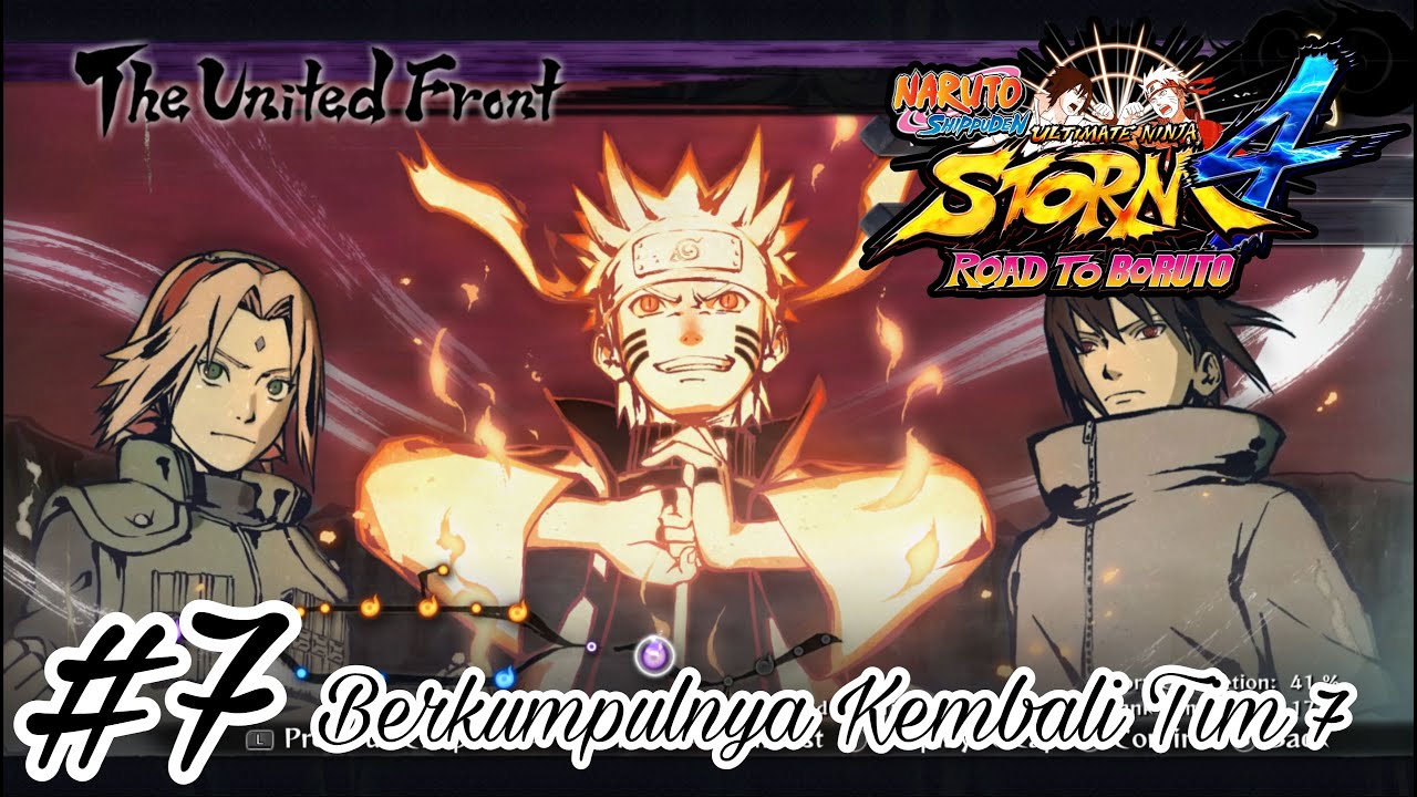 Berkumpulnya Kembali Tim 7 | Naruto Ultimate Ninja Strom 4 Road To ...