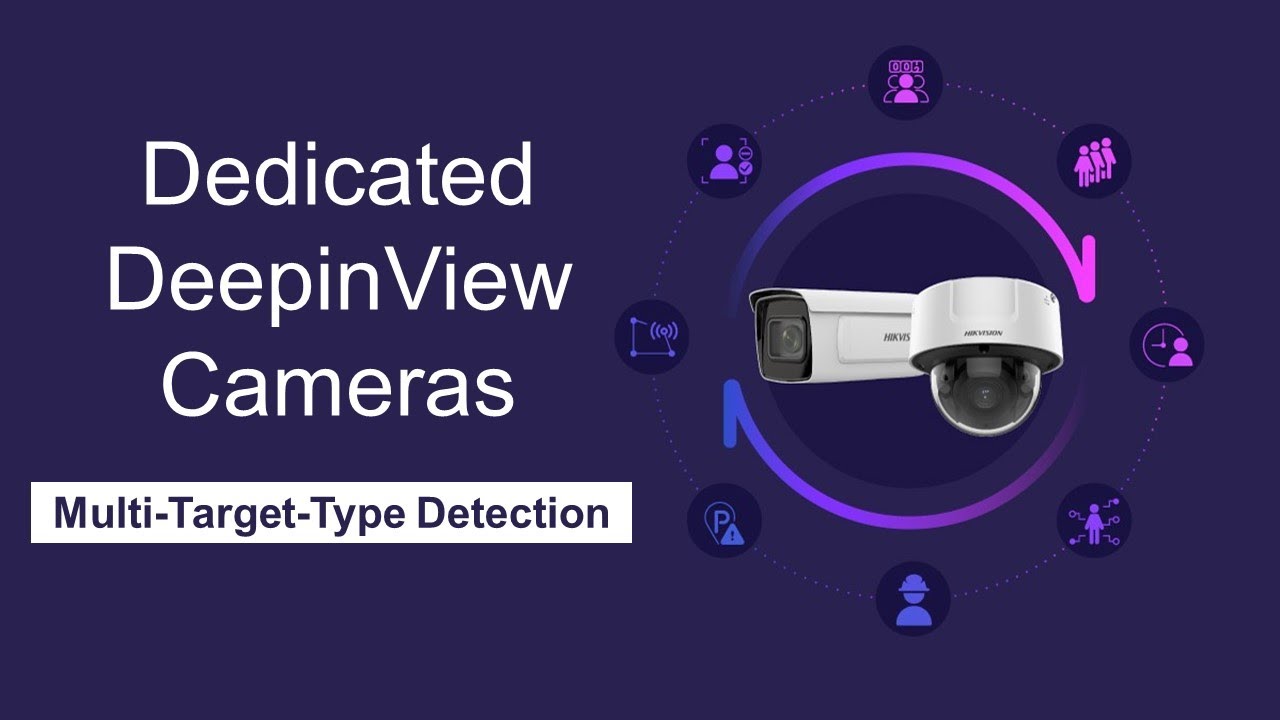 Multi Target Type Detection Dedicated Deepinview Cameras Youtube