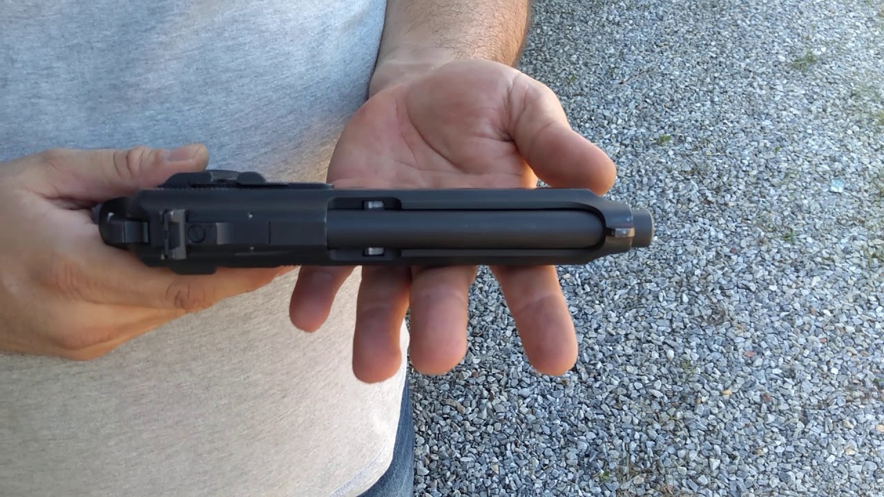 Pistola Taurus PT 101 Oxidada .40S&W II - YouTube