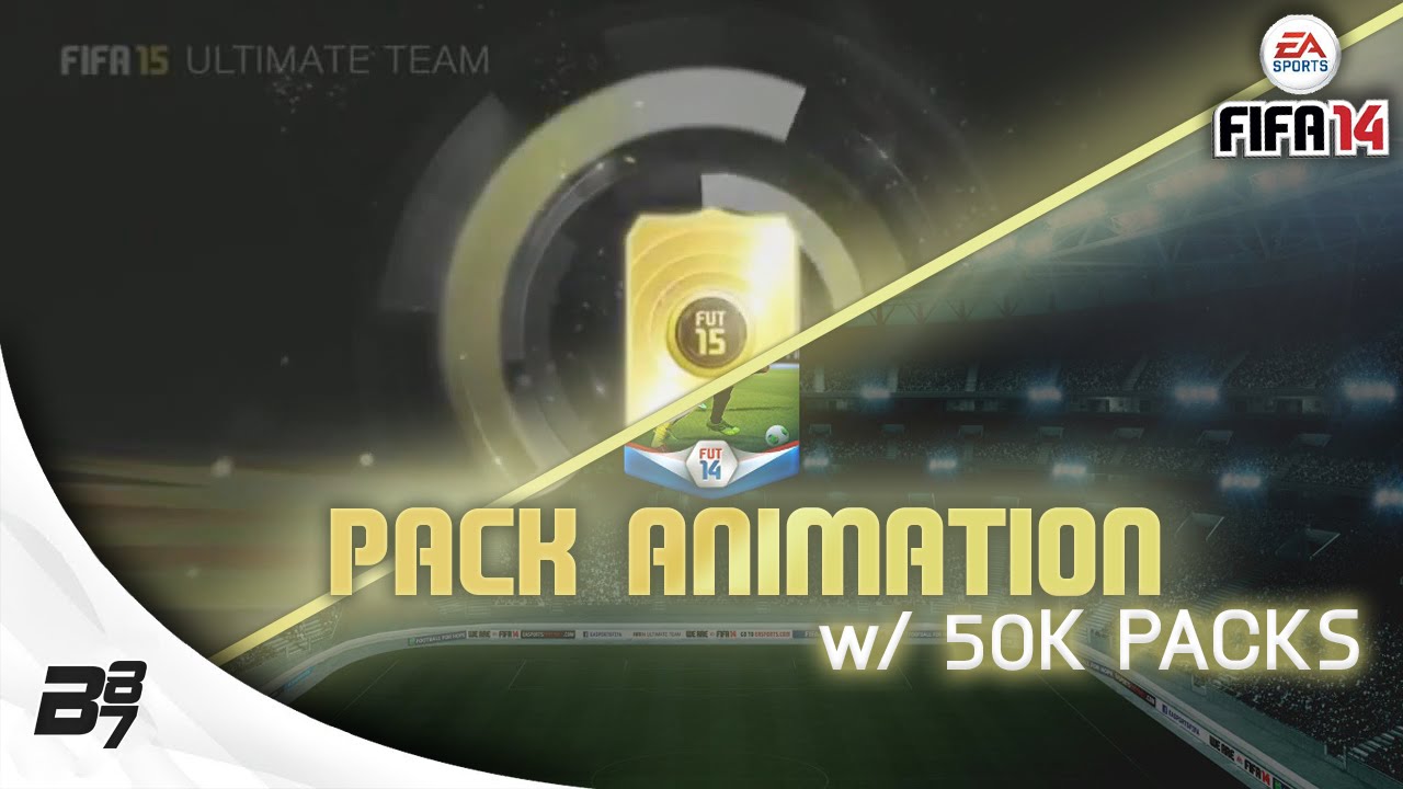 50K Packs w/ FIFA 15 Pack Opening Animation | FIFA 14 Ultimate Team ...