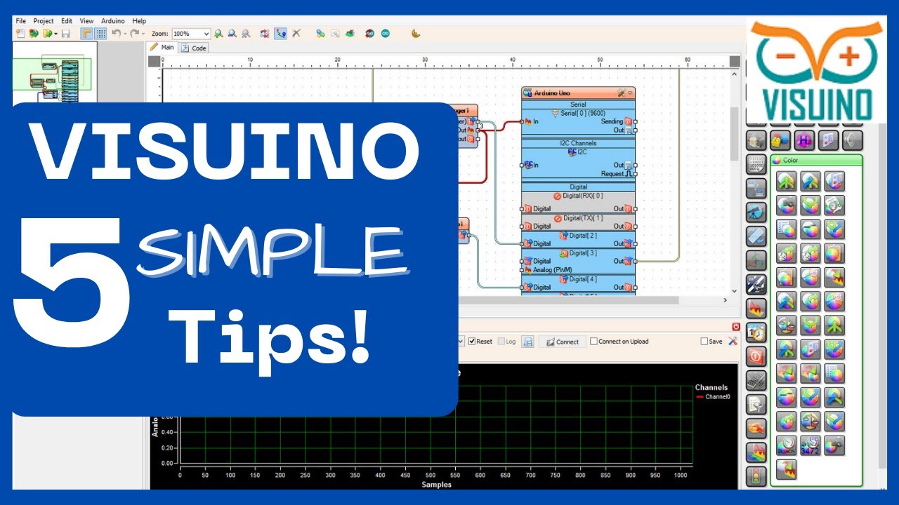 How To Use Visuino 5 Simple Tips Youtube